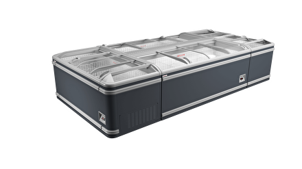 AHT PARIS EC 185 (U) LDHF Yatay Derin Dondurucu / Soğutucu - Antrasit ...